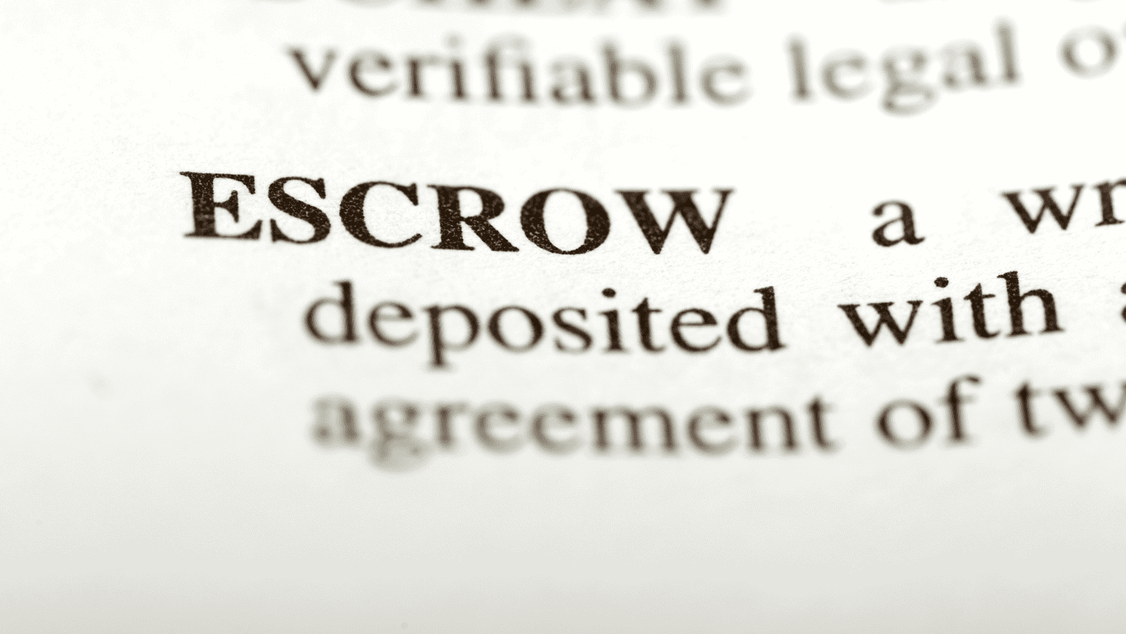 All About Escrow Accounts - First Southern National Bank